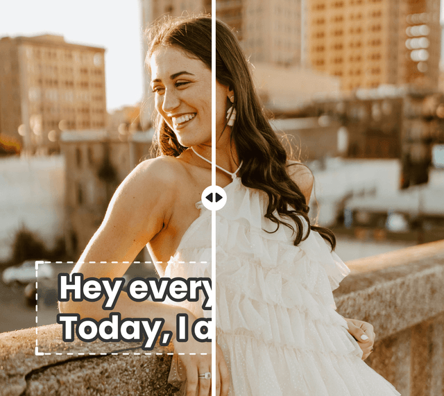 AI Delete Text from Video – Remove Text Instantly ｜ Vmake AI