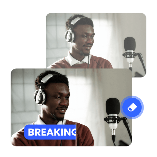 Smart Text Removal Video – Erase Text from Videos Fast ｜ Vmake AI