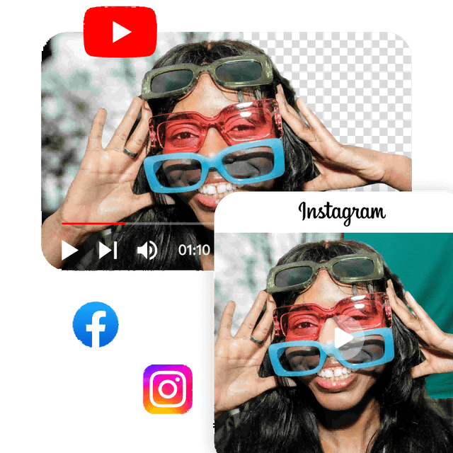 Change Video Background Color ｜ Vmake AI