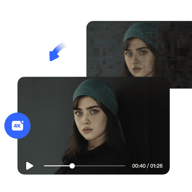 AI-Powered Old Home Video Restoration Tool ｜ Vmake AI