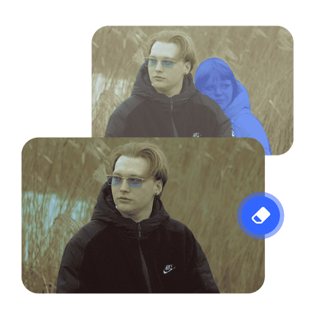 Remove Face from Photo Online – Fast & Free ｜ Vmake AI