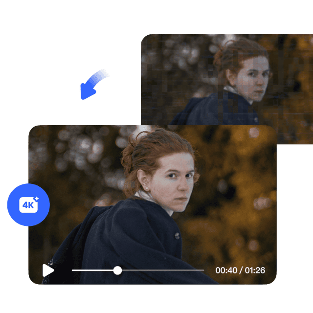 4K Video Upscaler - Enhance Videos to Ultra HD ｜ Vmake AI