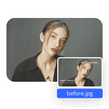 Photo Stamp Remover – Clean Stamps from Images ｜ Vmake AI